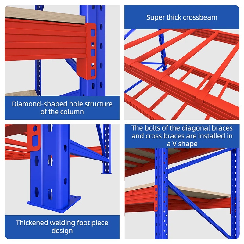Heavy Duty Battery Racks Warehouse Heavy Duty Stackable Pallet Rack ...